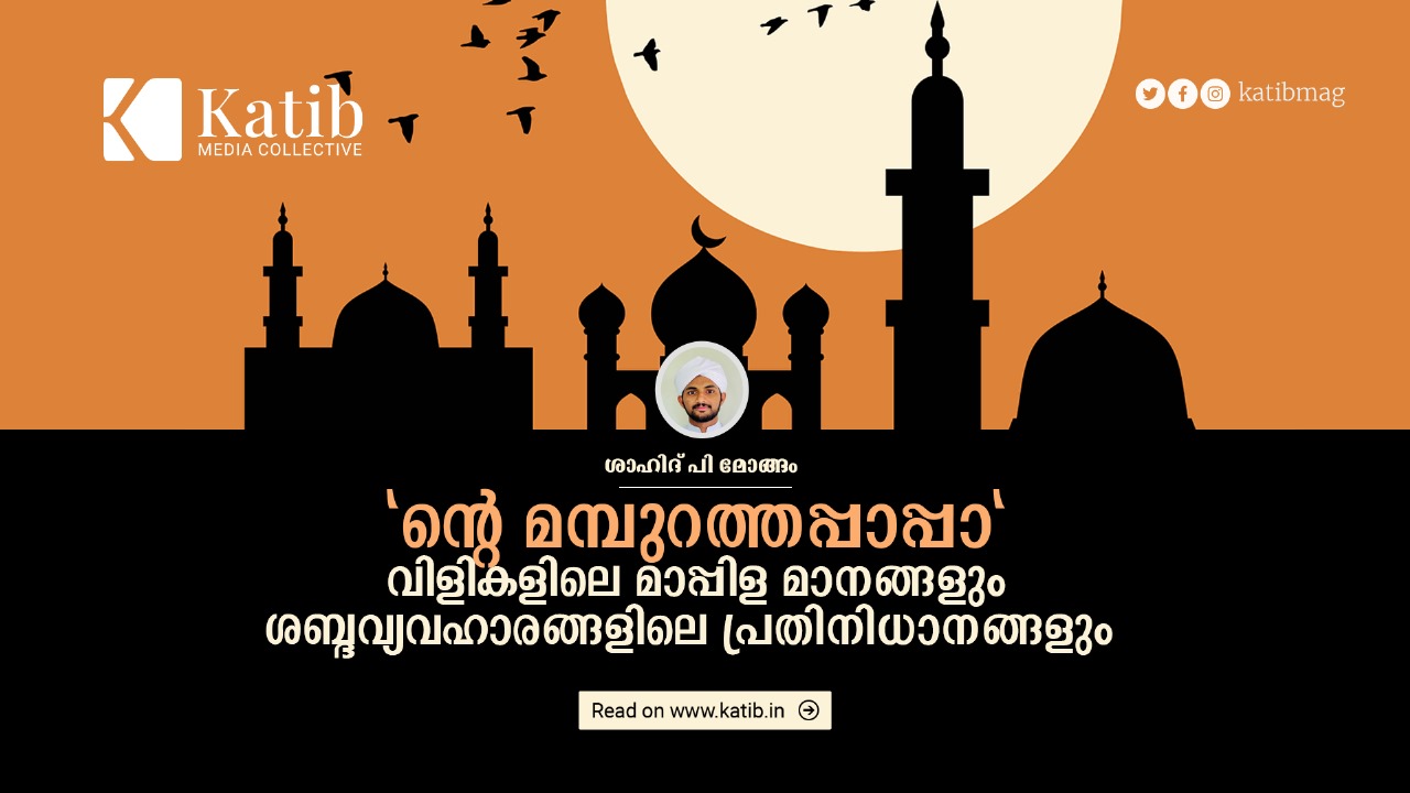 ്റെ മമ്പുറത്തപ്പാപ്പാ" വിളികളിലെ മാപ്പിള മാനങ്ങളും ശബ്ദവ്യവഹാരങ്ങളിലെ ...